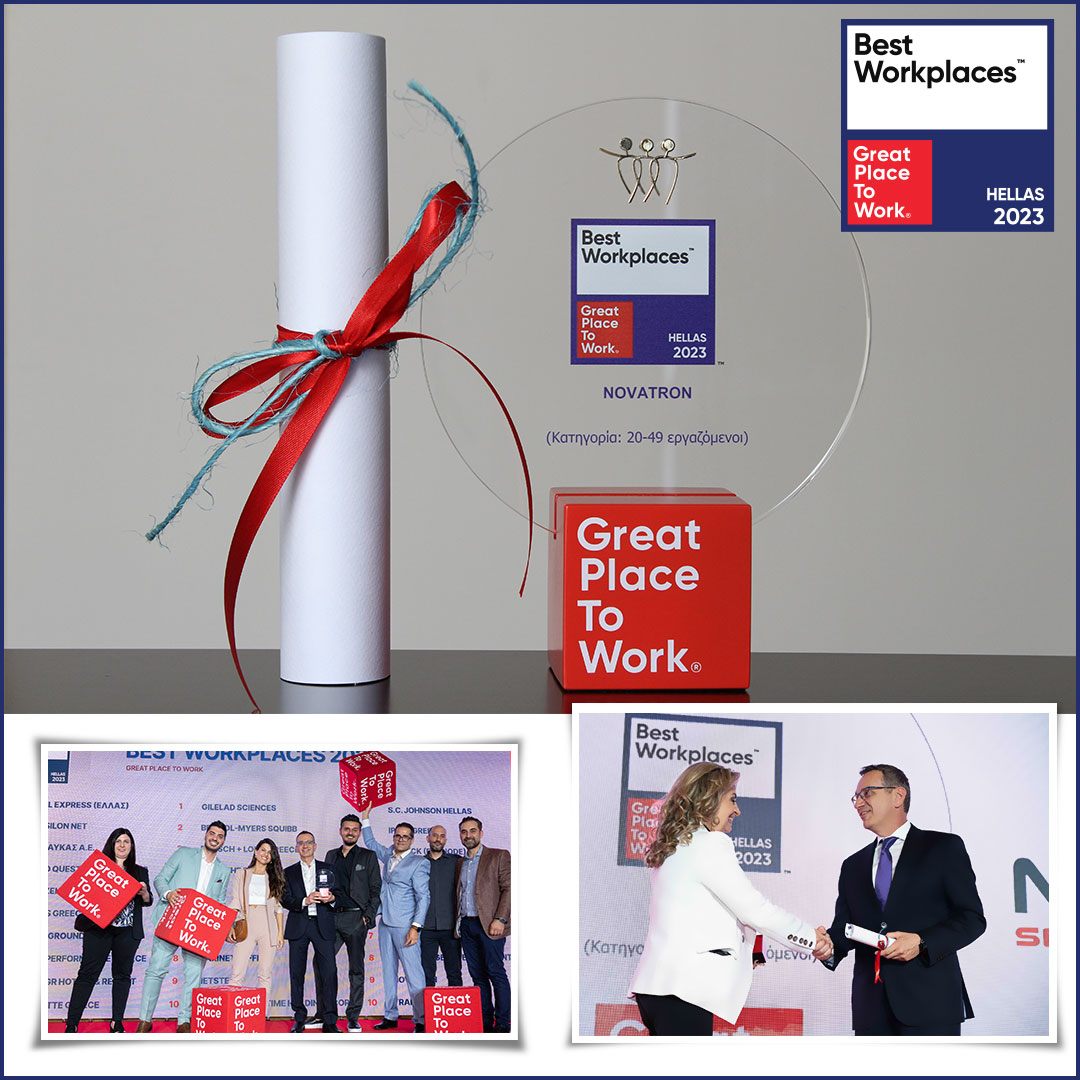 Βραβείο Best Workplace 2023 για την Novatron Security Distribution ...